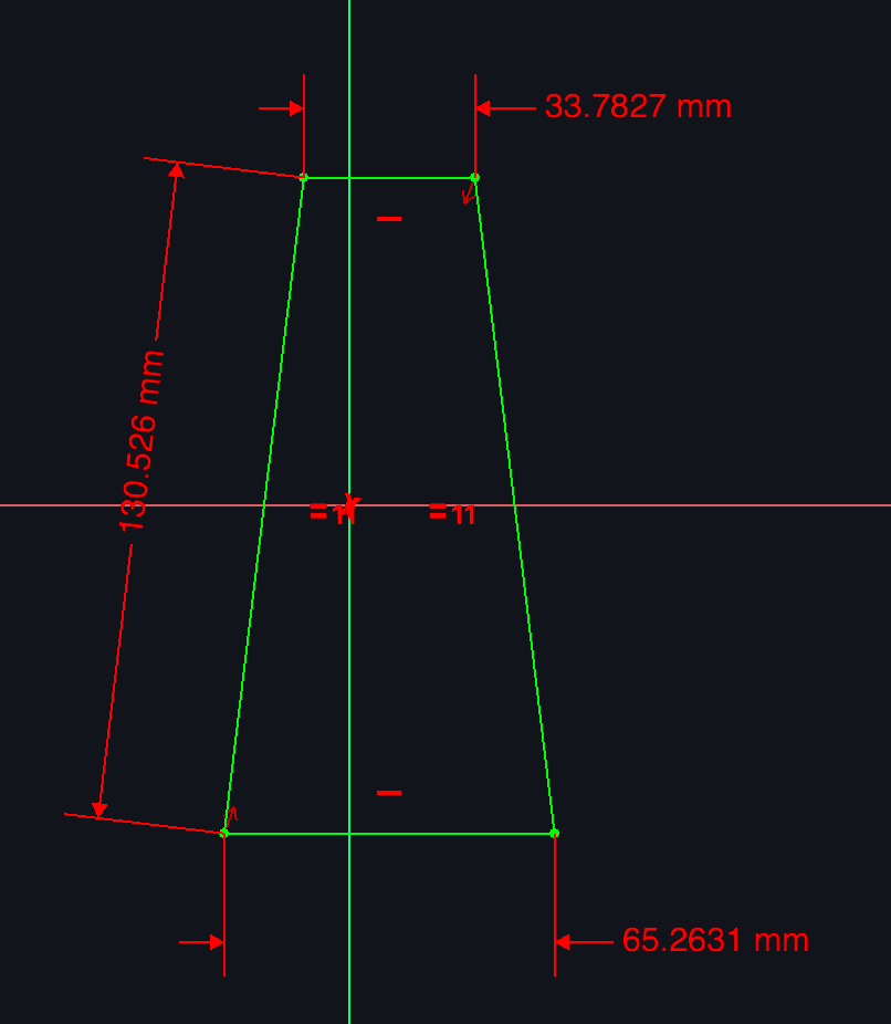 How to center a trapezoid ("trapez") - FreeCAD Forum